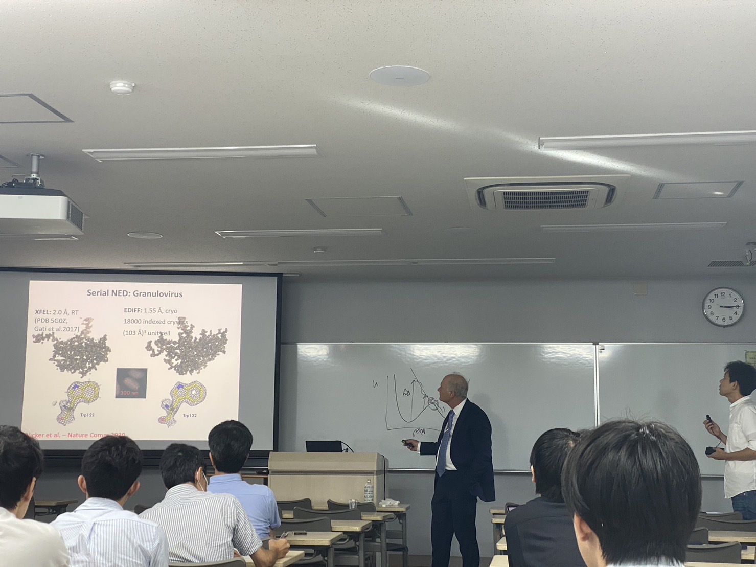 カナダ・トロント大学のミラー教授（R. J. Dwayne Miller, Professor, Chemistry and Physics ...
